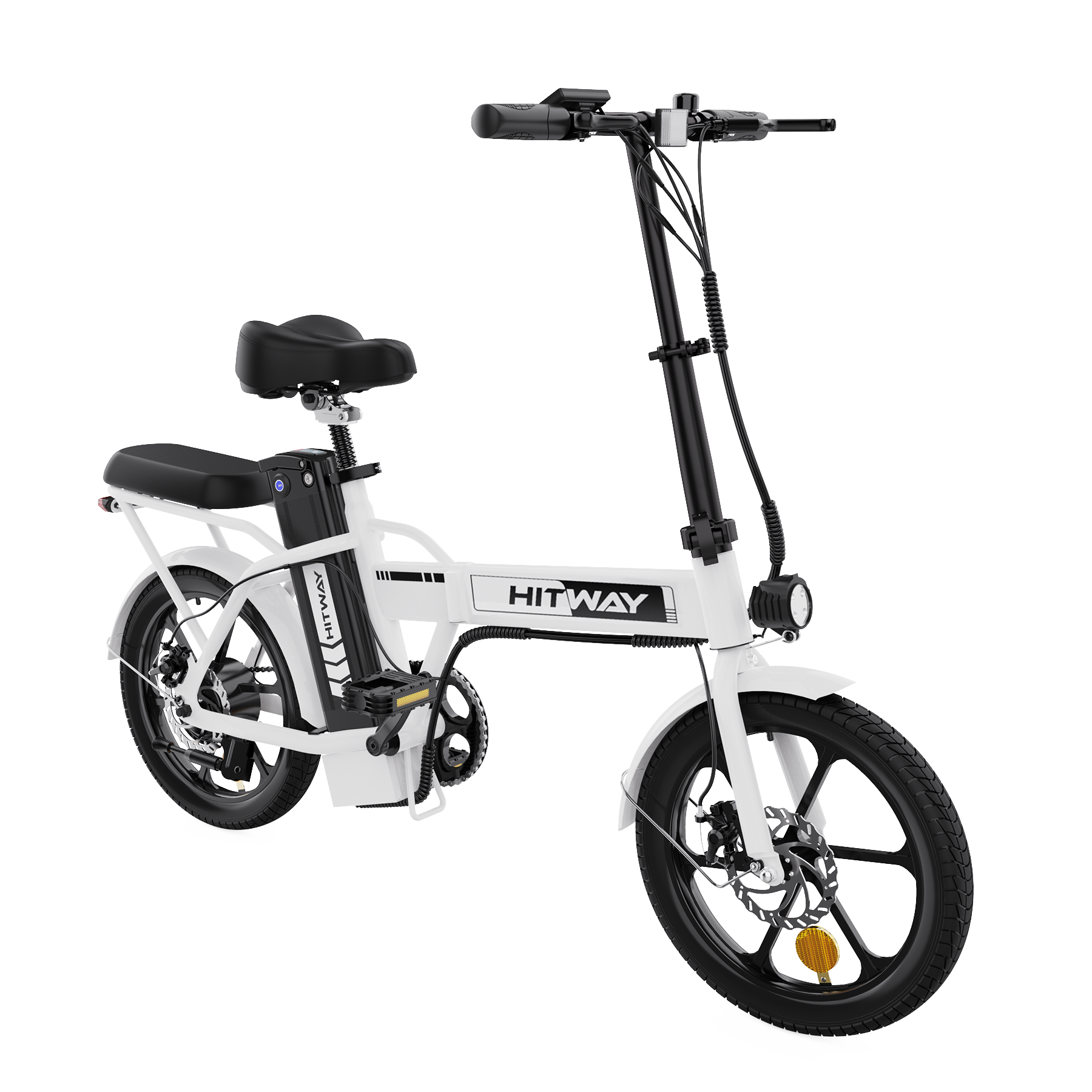 BK5 Folding Electric Bike 16 inch mini ebike Best Electric Bicycle ...