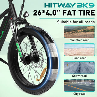 BK9 Electric Bike 250W 48V 15AH| HITWAY Ebike – HITWAY UK