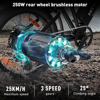 BK29 Electric Bike 250W 48V 15AH | HITWAY Ebike – HITWAY UK