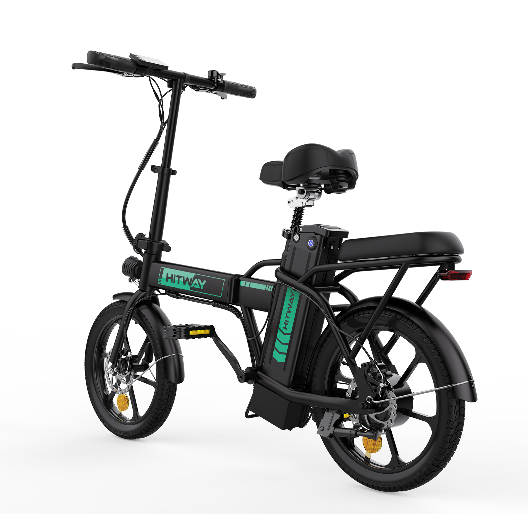 BK5 Folding Electric Bike 16 inch mini ebike Best Electric Bicycle ...