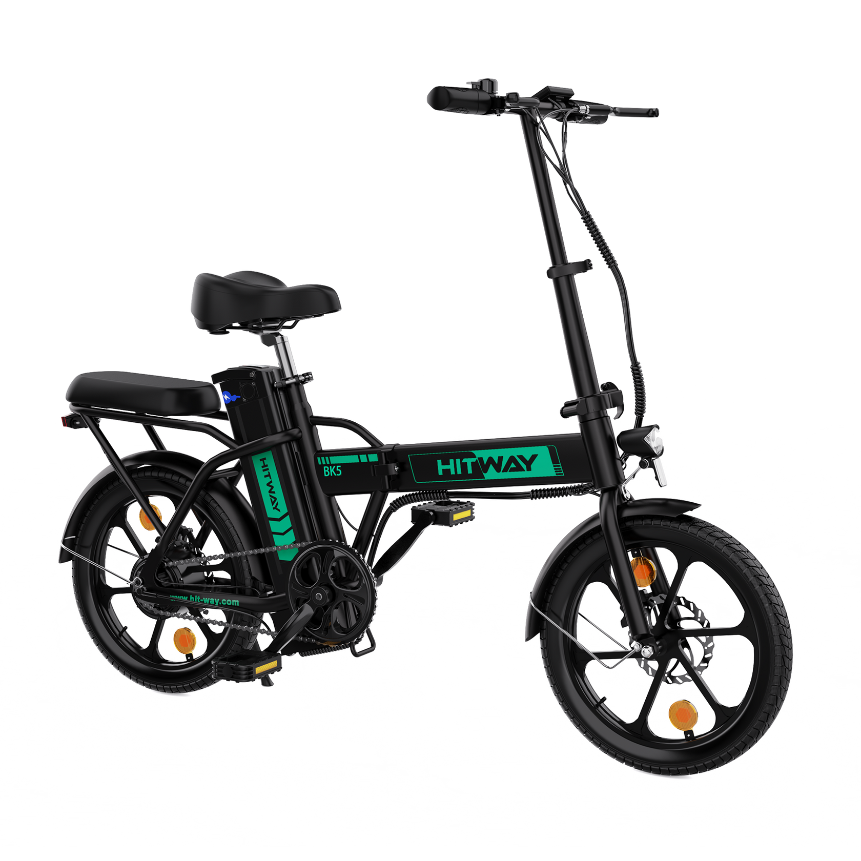 HITWAY BK5 Folding Electric Bike 250W 36V 10.4AH Electric Bike E Bike ...