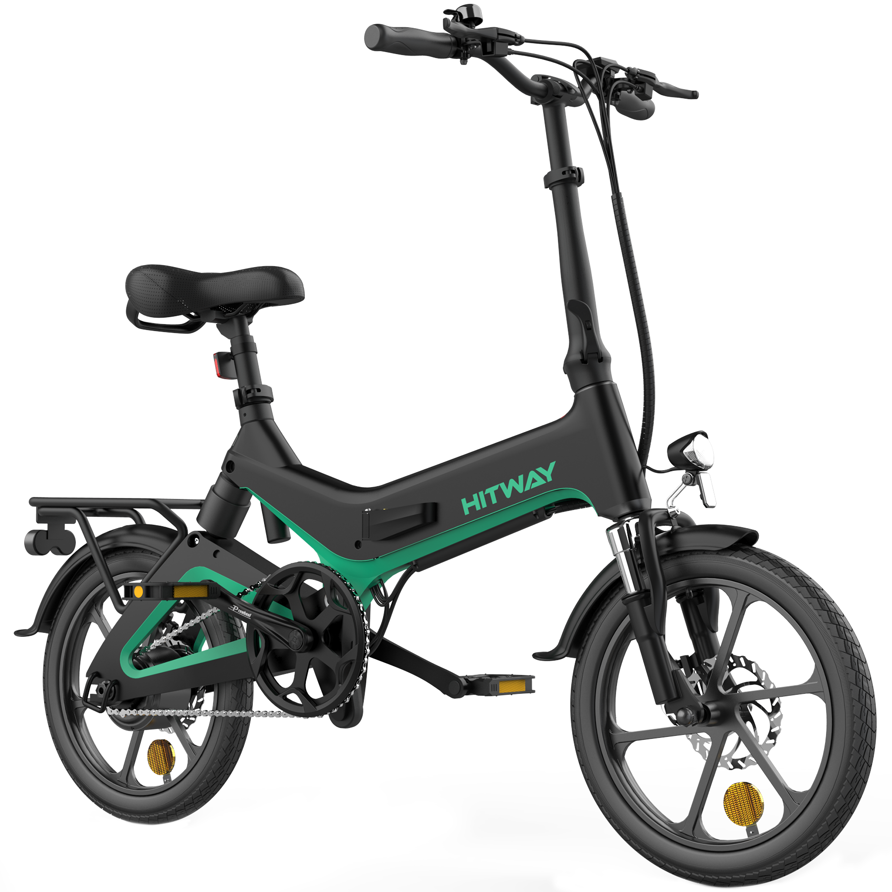 BK2 Folding Electric Bike 16 inches mini Ebike | HITWAY – HITWAY UK
