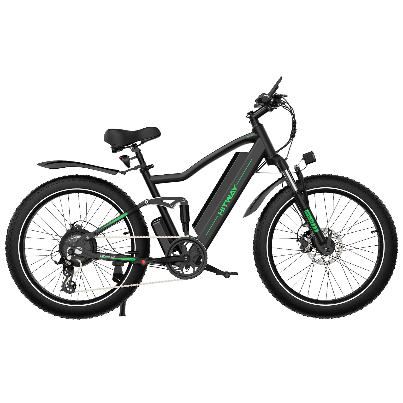 BK9 Electric Bike 70-150 km Mileage 250W 48V 16AH Battery | HITWAY ...